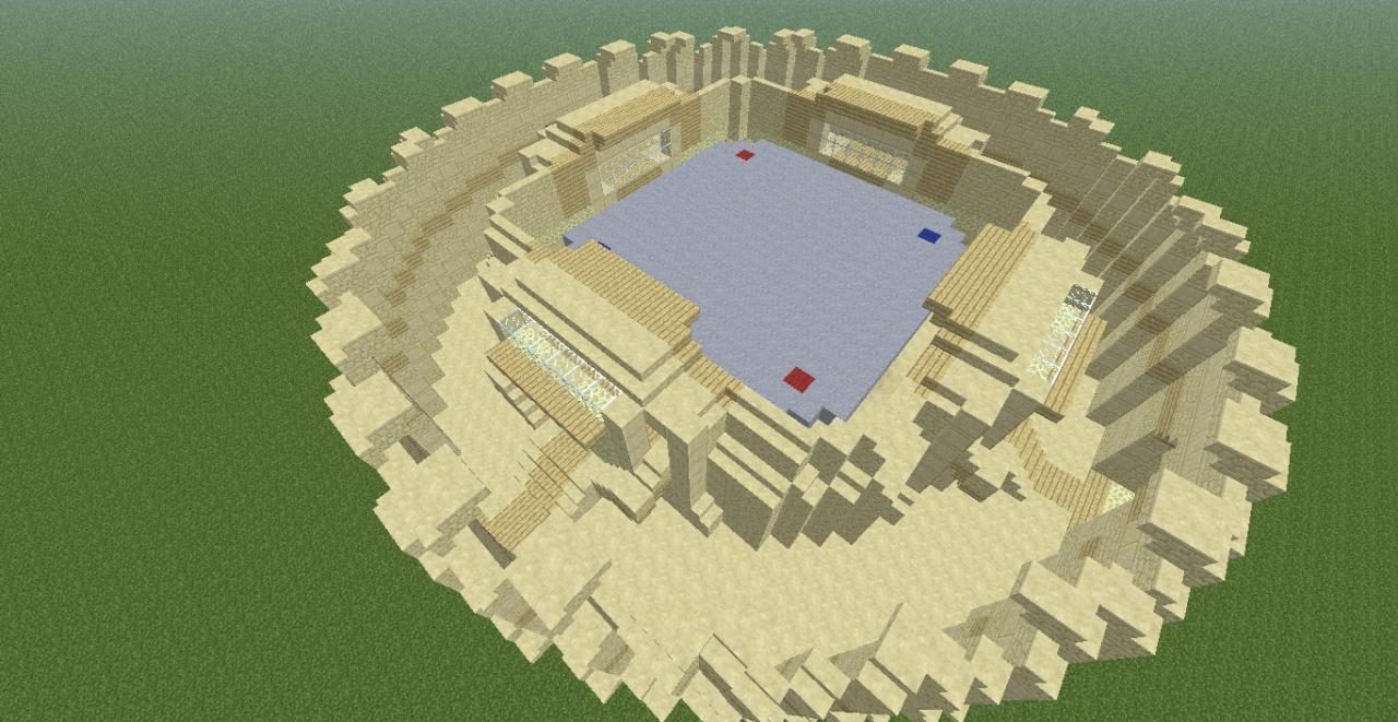 TheRabid's Spleef Arena Minecraft Map