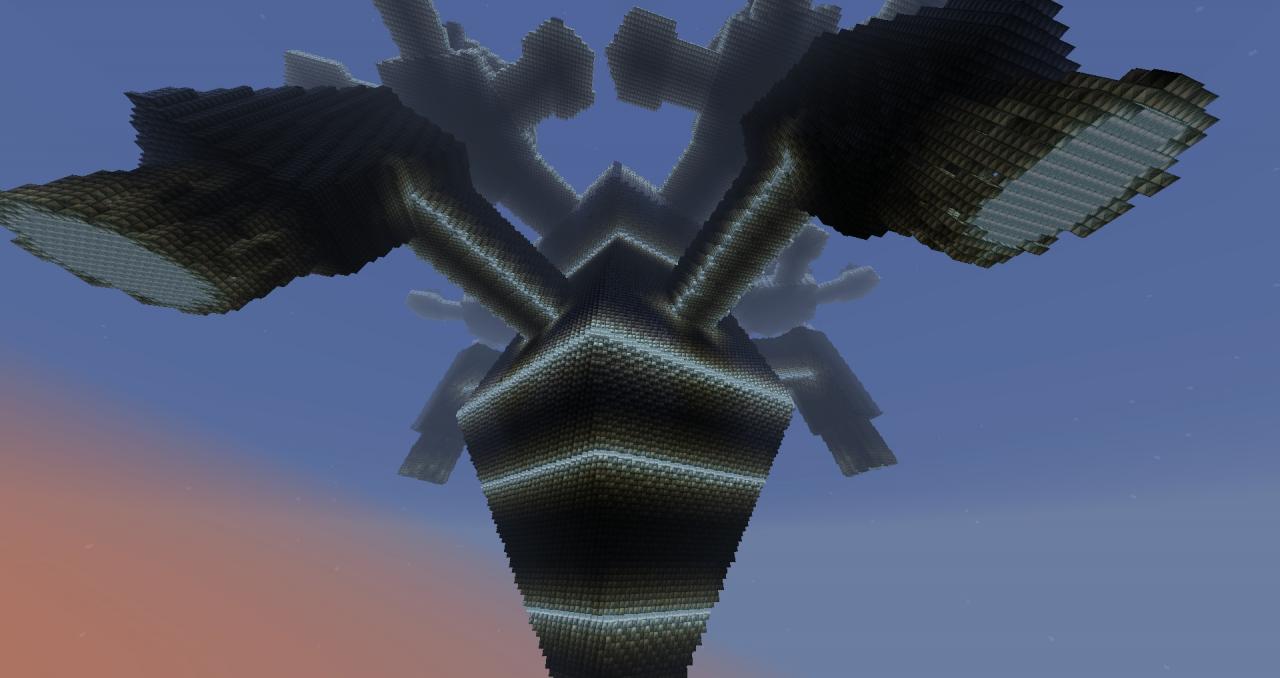 To the stars- Battlestation 565 Minecraft Map