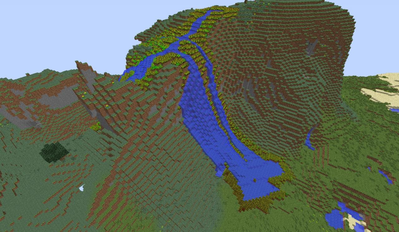 Peaceful Mountain Village Minecraft Map