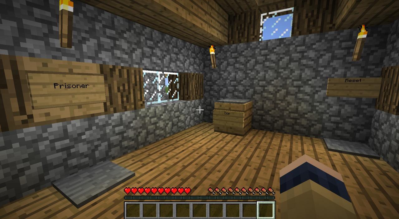 Prison Run Minecraft Map