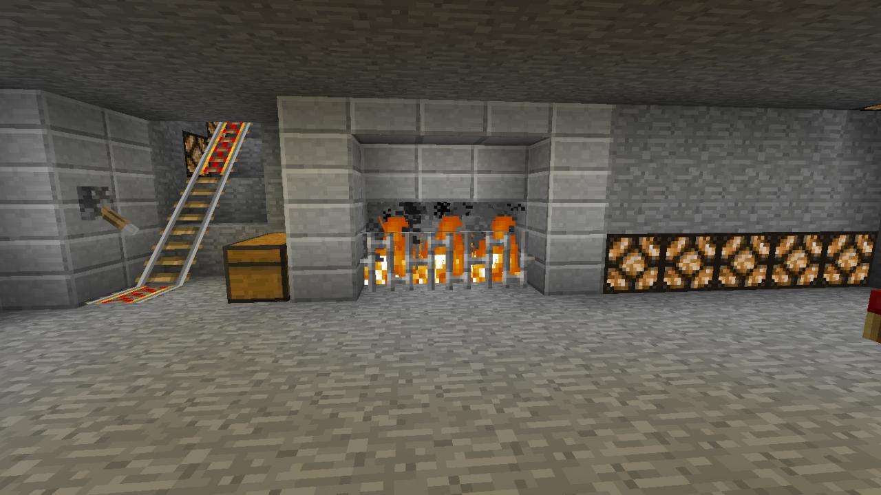 Underground House Minecraft Map