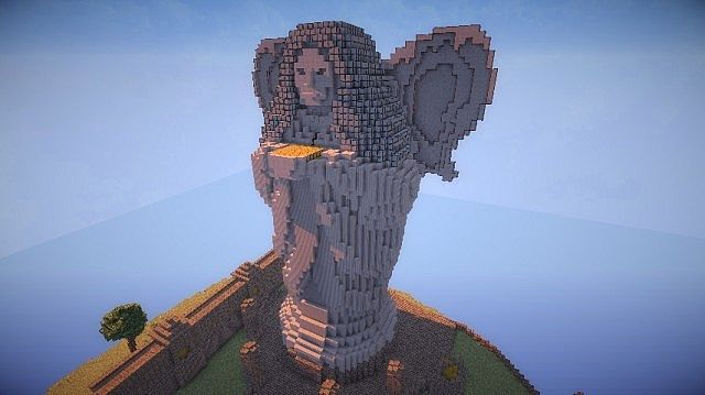 Project Hyrule Presents: Skyloft (WIP) Minecraft Map