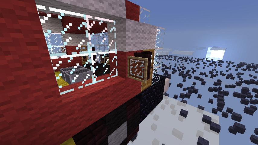 Flying car Minecraft Map