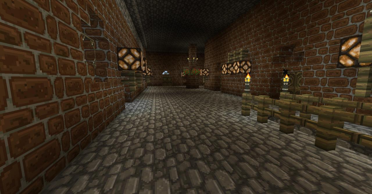 Brick Mansion Minecraft Map