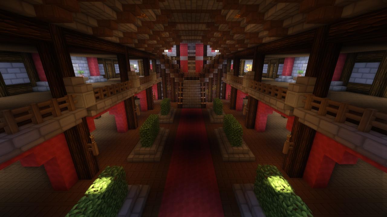 Medieval Town Hall Minecraft Map