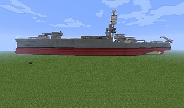USS Arizona BB-39 || 1:1 Scale Minecraft Map