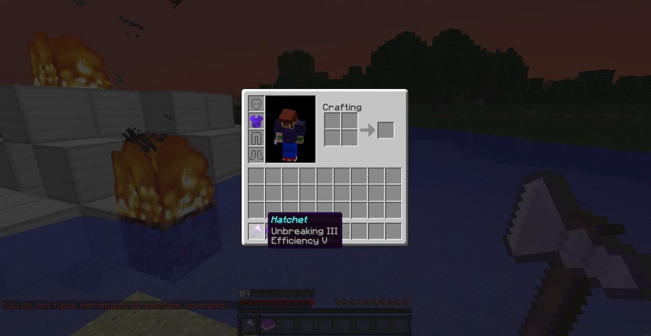 Hatchet Survival Minecraft Map