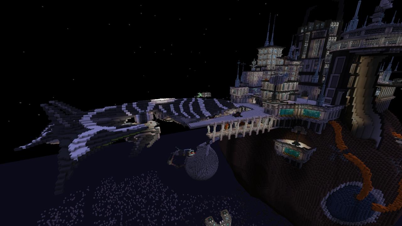 The Grand Palladium - Space City! Minecraft Map