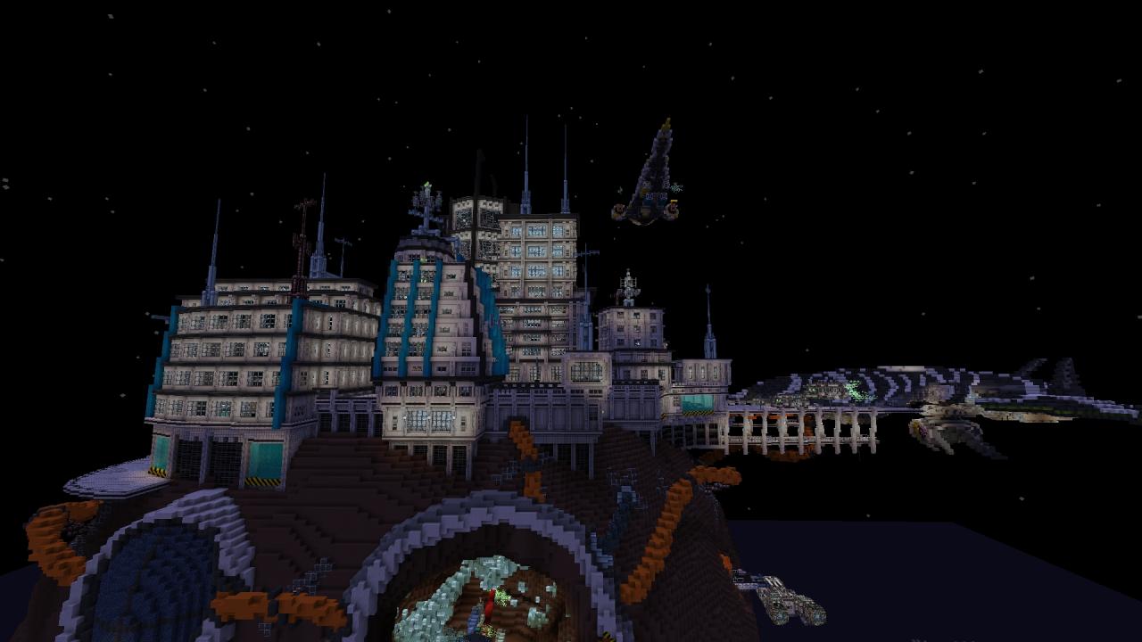 The Grand Palladium - Space City! Minecraft Map