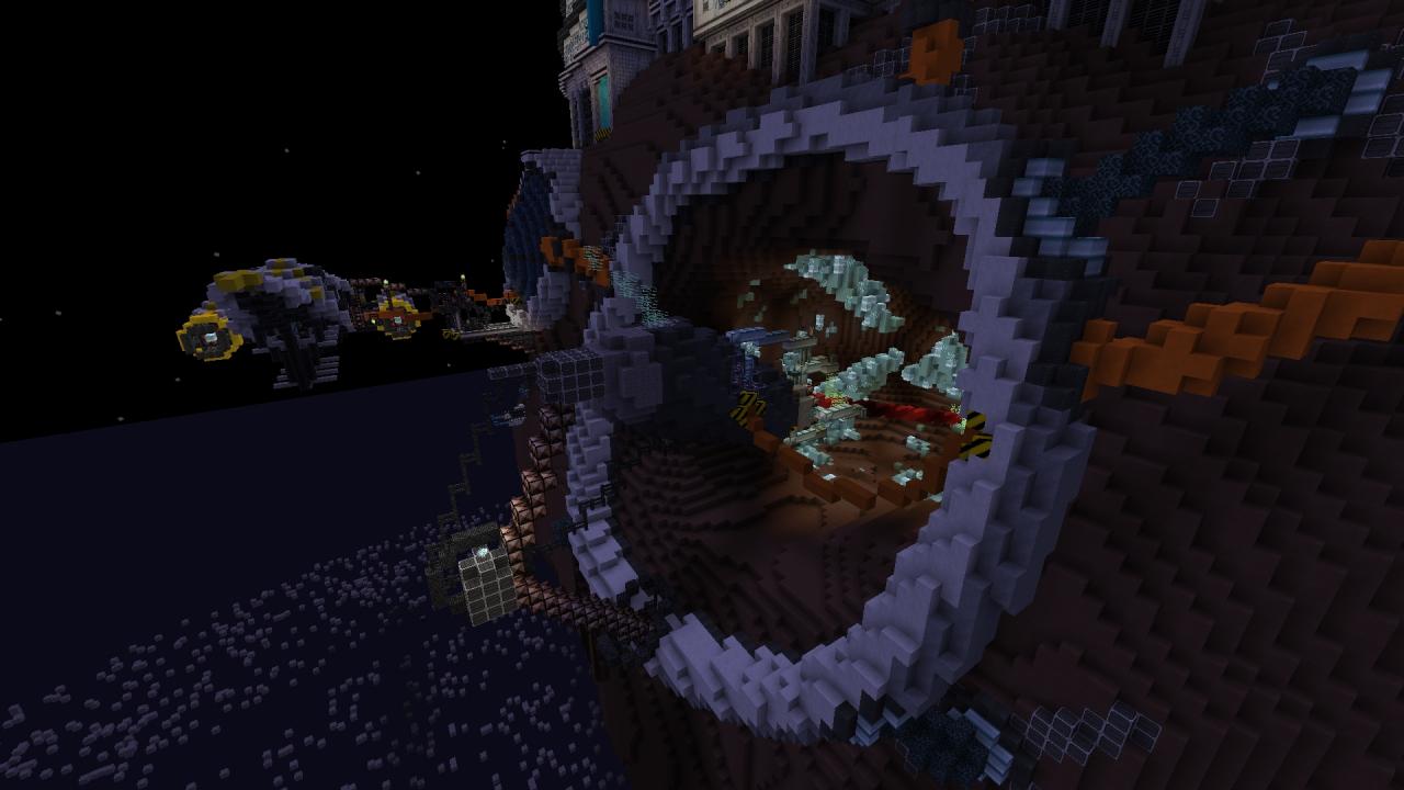 The Grand Palladium - Space City! Minecraft Map