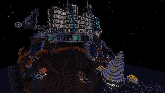 The Grand Palladium - Space City! Minecraft Map