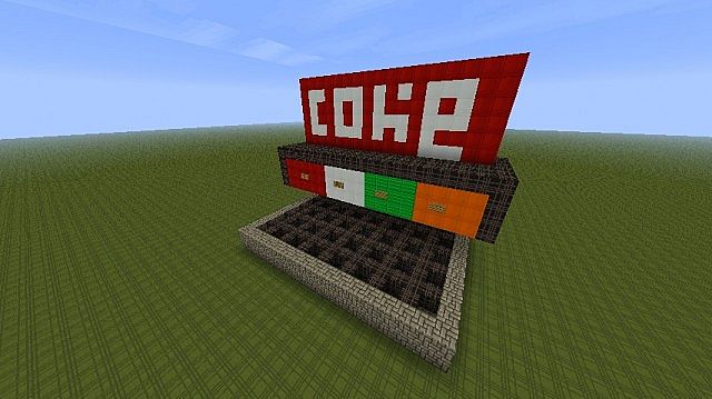 Coke Machine (w potions) Minecraft Map