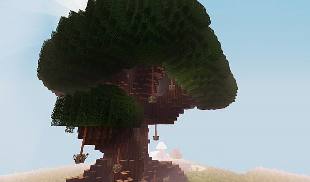 The Great Tree of New Ionia City Minecraft Map