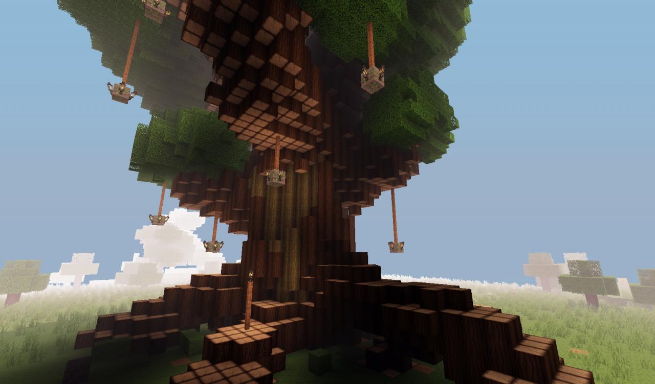 The Great Tree of New Ionia City Minecraft Map