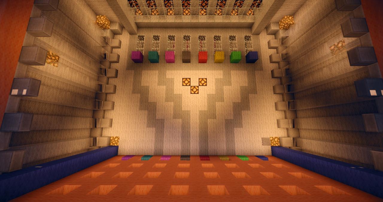 Redstone Connect Four 1x1 Grid! Minecraft Map