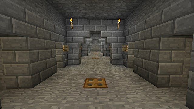 Minecart Mine System Minecraft Map