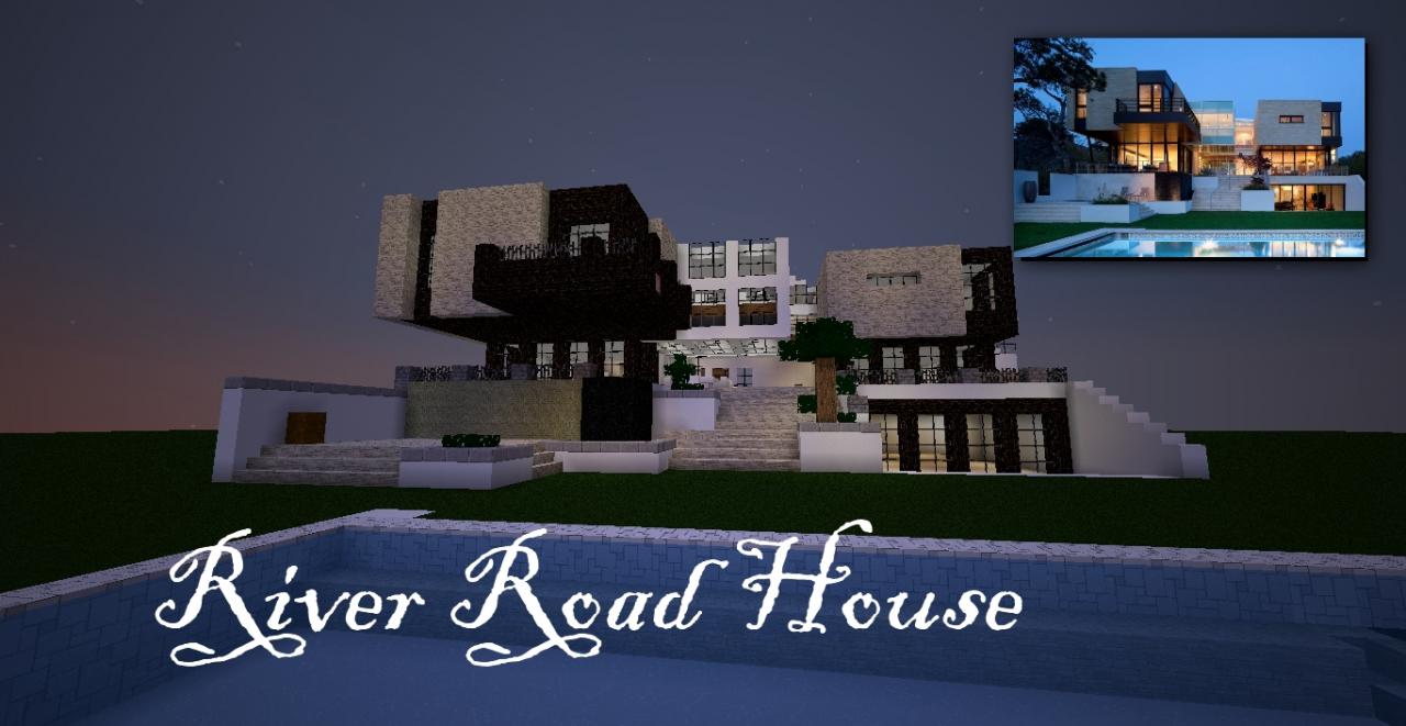 River Road House Minecraft Map