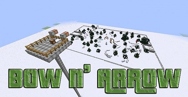 [1.5.1]Bow N' Arrows PVP Map Minecraft Map