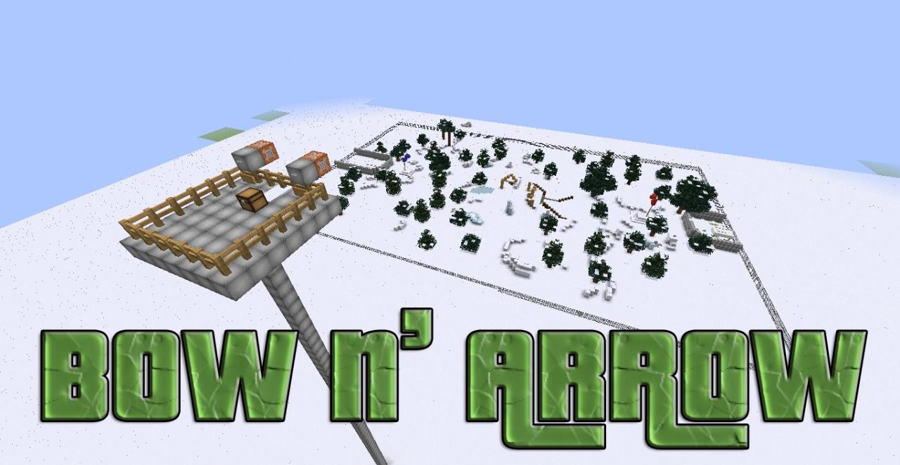 [1.5.1]Bow N' Arrows PVP Map Minecraft Map