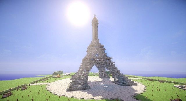 Eiffel Tower - Paris [Spawn] Minecraft Map