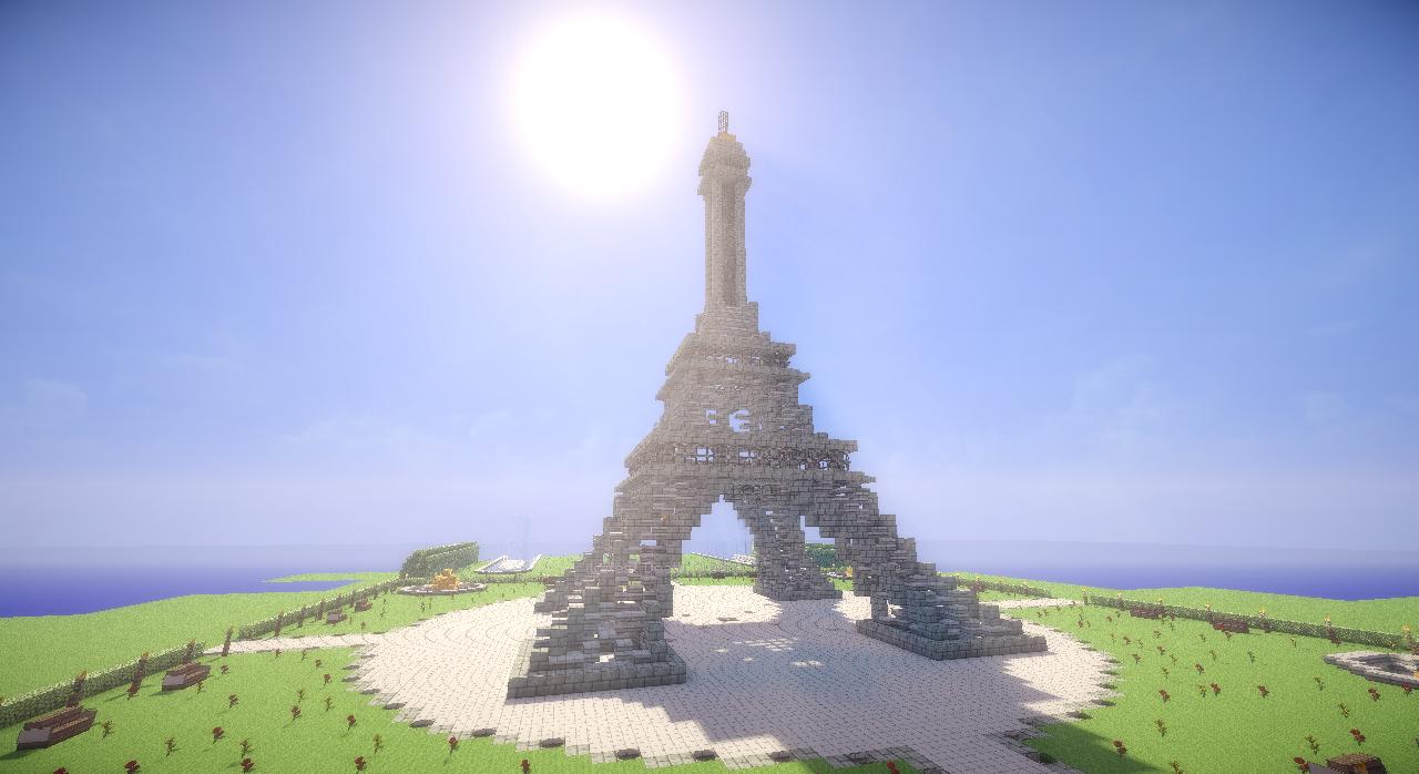 Eiffel Tower - Paris [Spawn] Minecraft Map