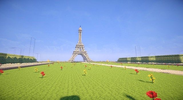 Eiffel Tower - Paris [Spawn] Minecraft Map