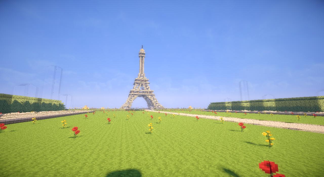 Eiffel Tower - Paris [Spawn] Minecraft Map