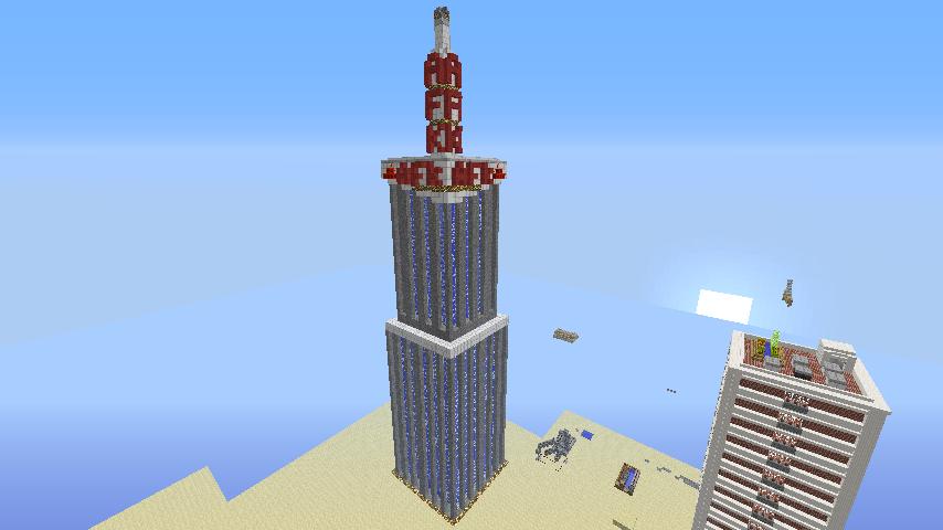 A regular office tower Minecraft Map