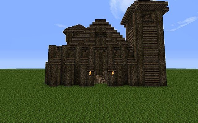 Small Wooden Keep Minecraft Map