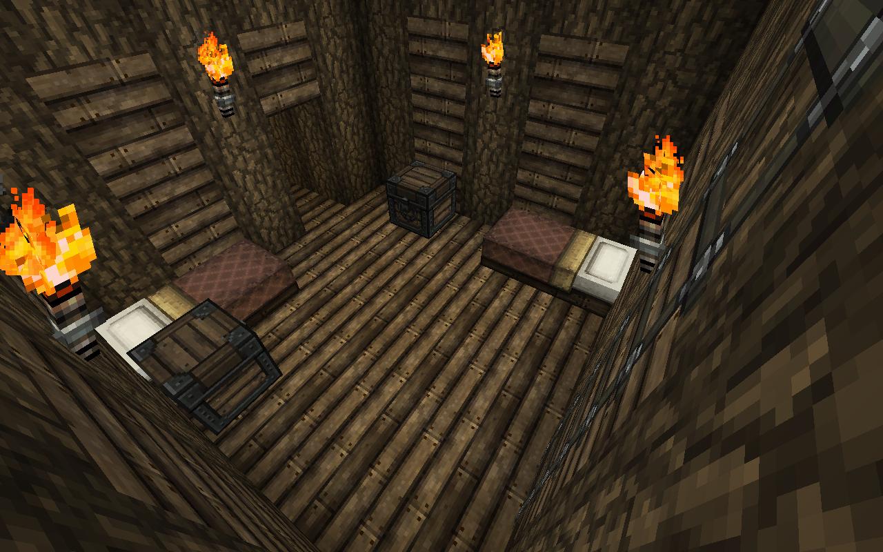 Small Wooden Keep Minecraft Map