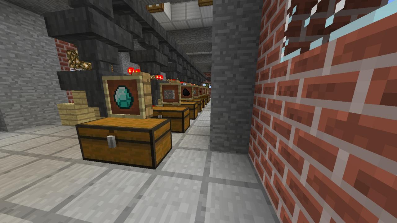 sorting center Minecraft Map
