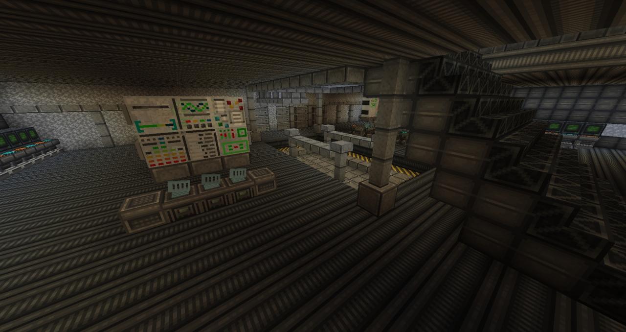 The Nebula Conqueror (Steve's spaceship) Minecraft Map