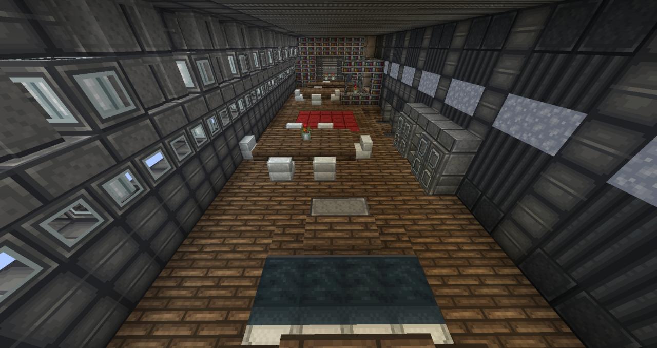 The Nebula Conqueror (Steve's spaceship) Minecraft Map