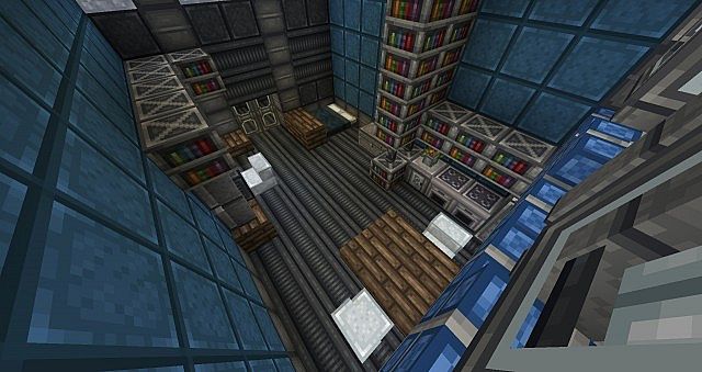 The Nebula Conqueror (Steve's spaceship) Minecraft Map