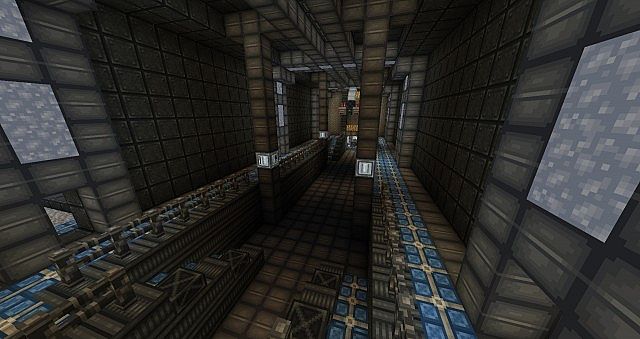 The Nebula Conqueror (Steve's spaceship) Minecraft Map