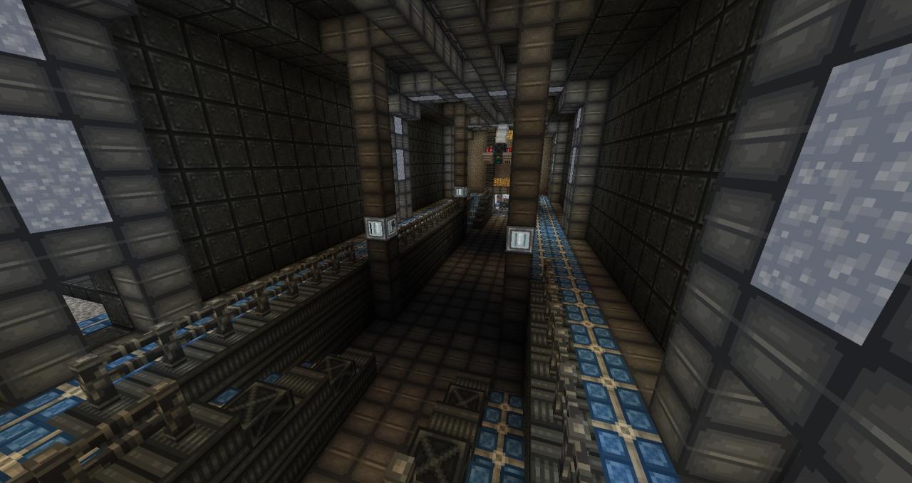 The Nebula Conqueror (Steve's spaceship) Minecraft Map