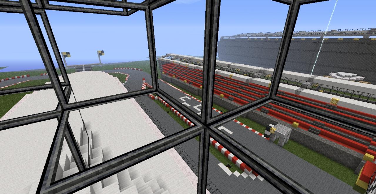 F-1 Track Minecraft Map