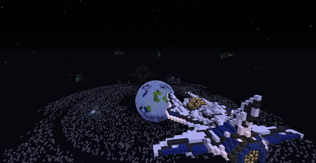 A Tiny Spaceship's Final Mission [To the stars contest] Minecraft Map
