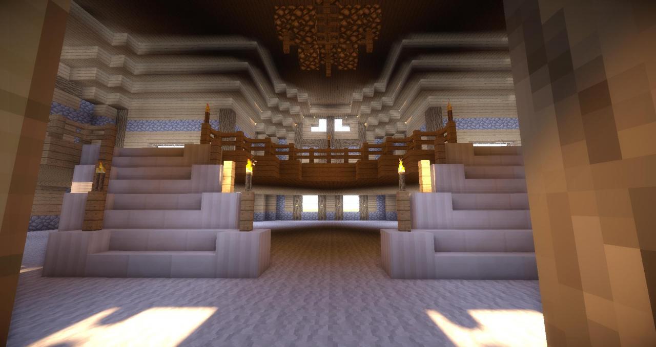 Epic Wood Mansion Minecraft Map