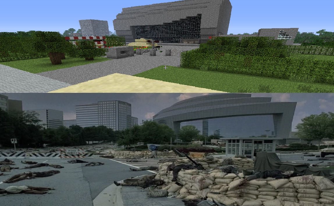 The Walking Dead Minecraft Map