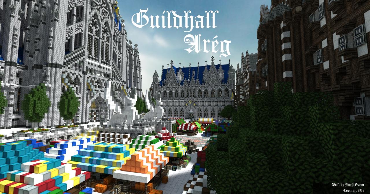Great Guildhall of Arég Minecraft Map