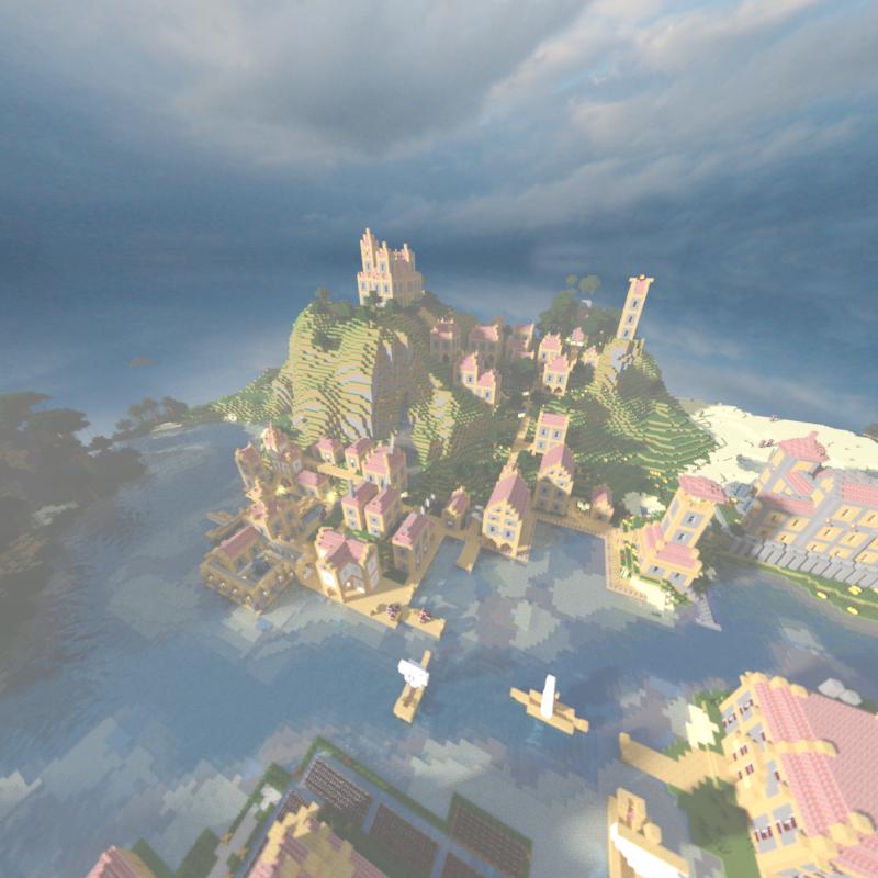 The Town of Andus Minecraft Map