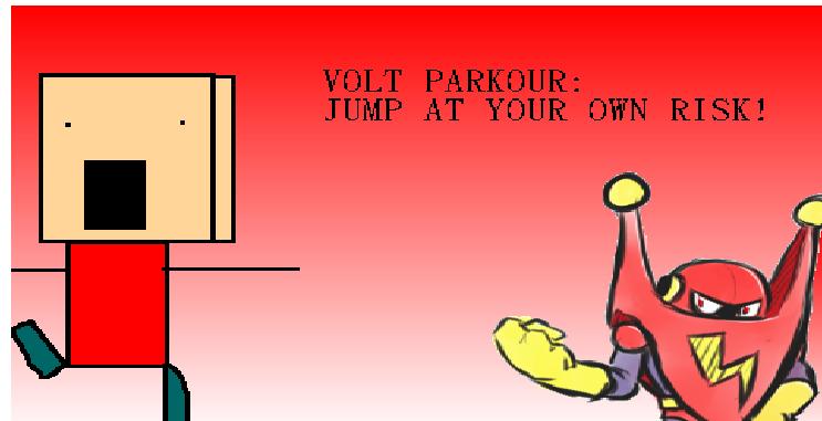 Volt Parkour: Jump At Your Own Risk! Minecraft Map