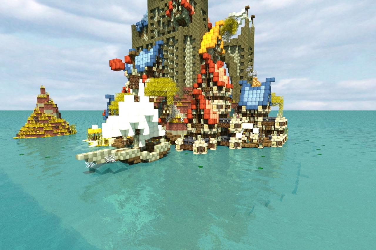 Fayfall Fantasy Port [Ft. Nemleous] Minecraft Map