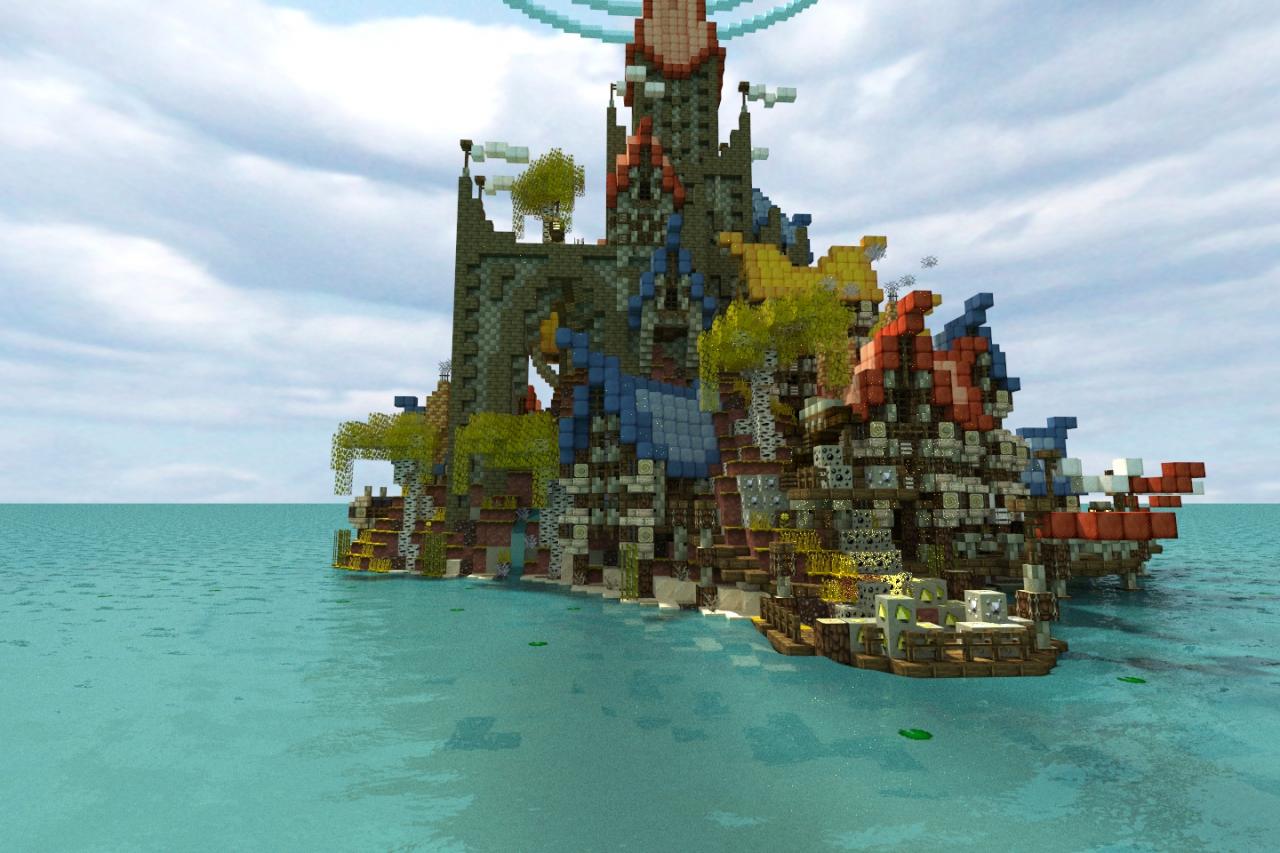 Fayfall Fantasy Port [Ft. Nemleous] Minecraft Map
