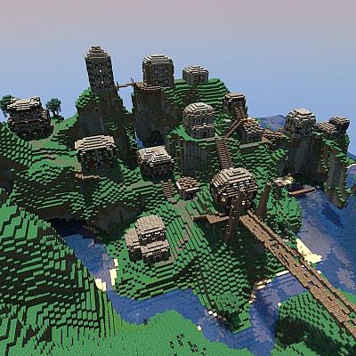 The Kingdom Of Mithril [Incomplete] Minecraft Map