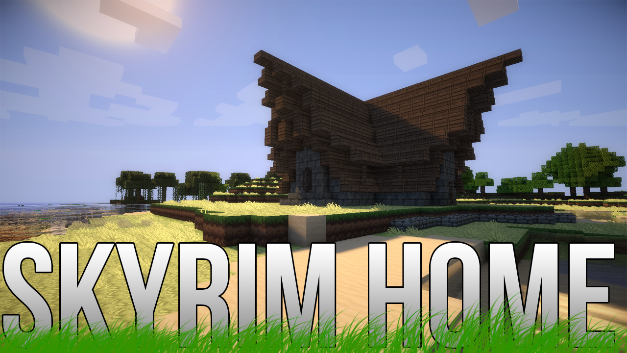 Medieval Home - Skyrim Design + Lets Build Minecraft Project