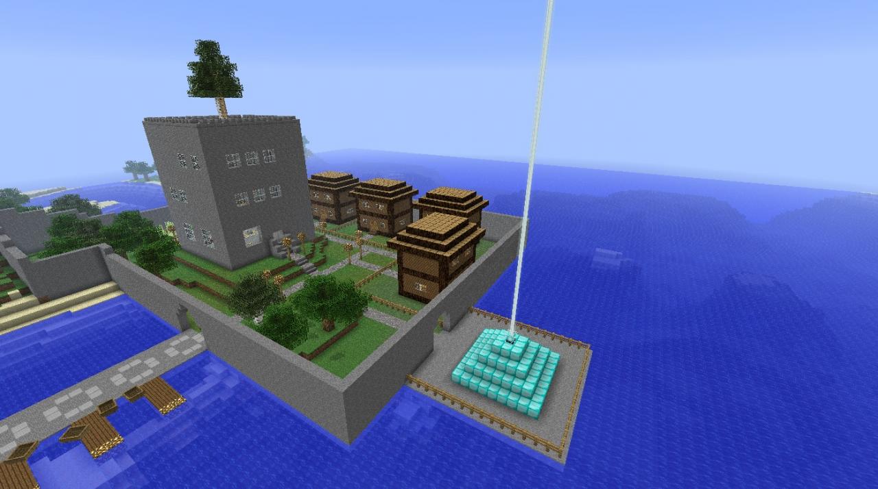 Small Town/Farm Minecraft Map