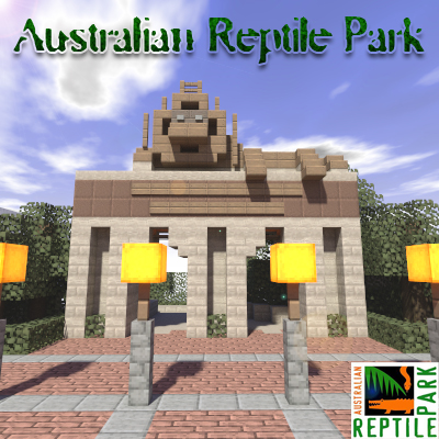 ~ Australian Reptile Park ~ [Uses Mo'Creatures] Minecraft Map