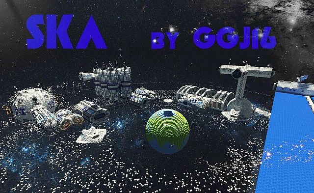SKA - Space Developement Center [ 15th in Contest ] Minecraft Map